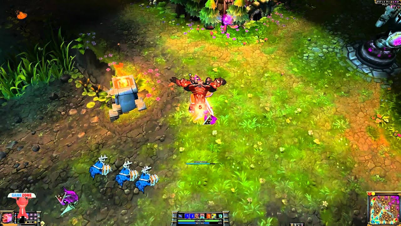 Custom Skin Spotlight: Tier 4 Warrior, Alistar League of Legends LoL ...