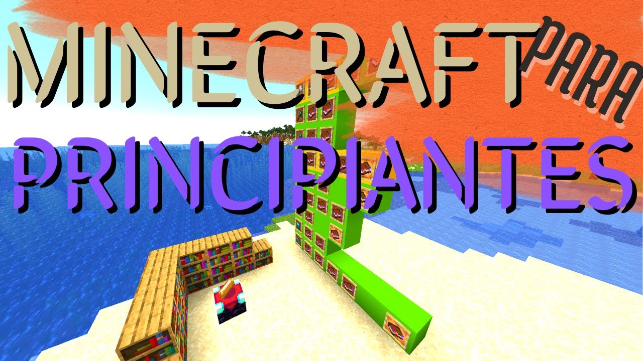 Minecraft para principiantes #8 - Encantamientos - YouTube