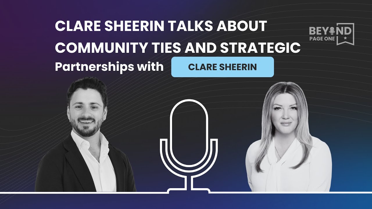 Clare Sheerin Talks Community Ties and Strategic Partnerships at ...