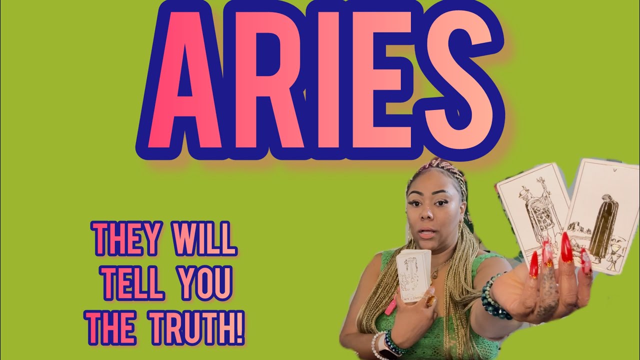 ♈️ ARIES: SOMEONE IS ABOUT TO TELL YOU THE TRUTH ABOUT HOW THEY REALLY ...