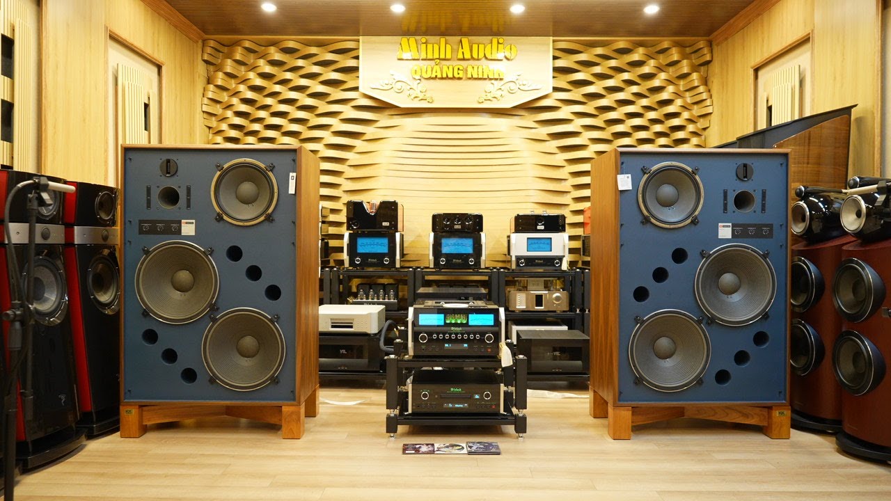 Test loa JBL 4351 Design cấu hình khủng với amly Mcintosh MA12000 - YouTube
