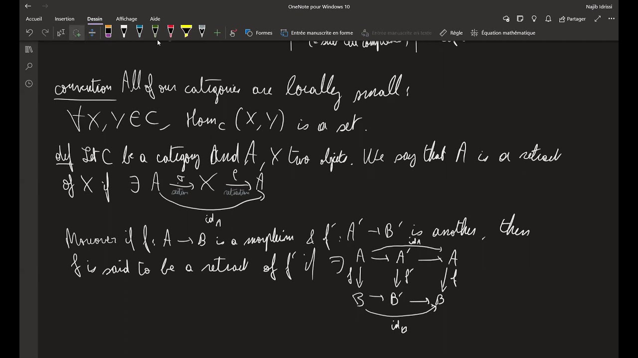 Homotopy II: Definition of model categories and first examples (2/12 ...