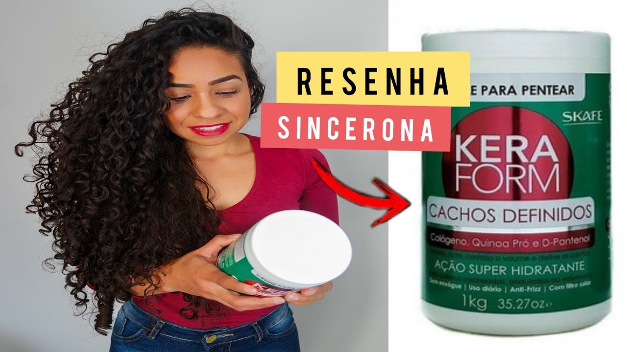 RESENHA: KERA FORM CACHOS DEFINIDOS | Cleidinha Gonçalves - YouTube