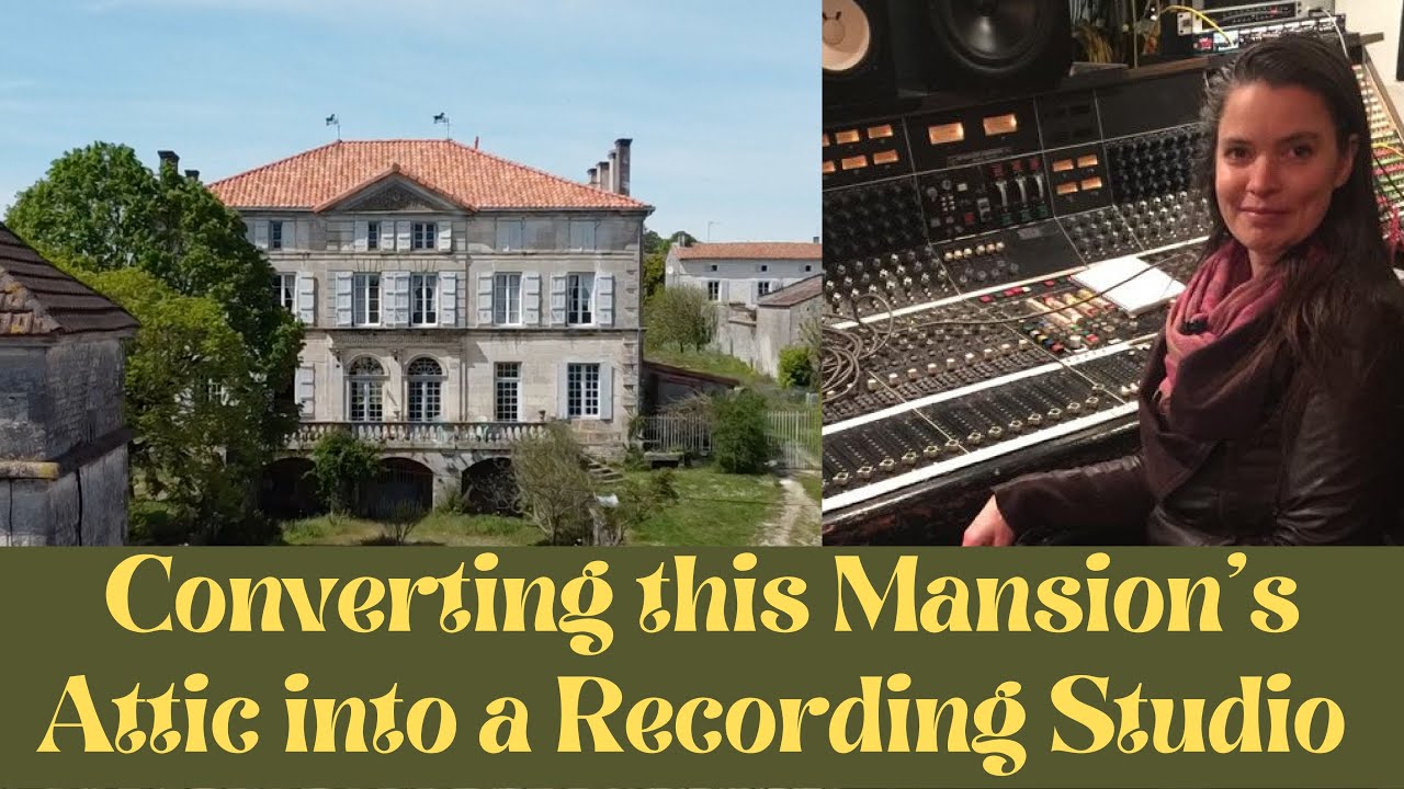 Ep. 11 Converting this Mansion's Attic into a Recording Studio (Ep. 11 ...