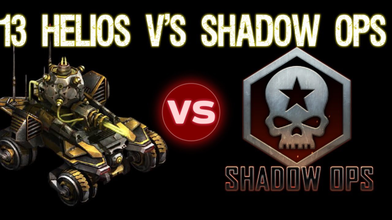 War Commander - 13 Helios V's Shadow Ops V. - YouTube