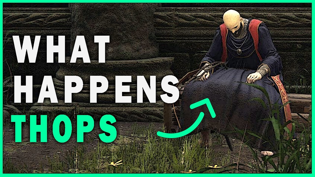 What Happens if you Kill Thops in Elden Ring - YouTube