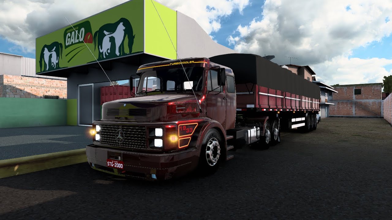 Rodando pelo brasil Mapa RBR ETS2 1.44 - YouTube