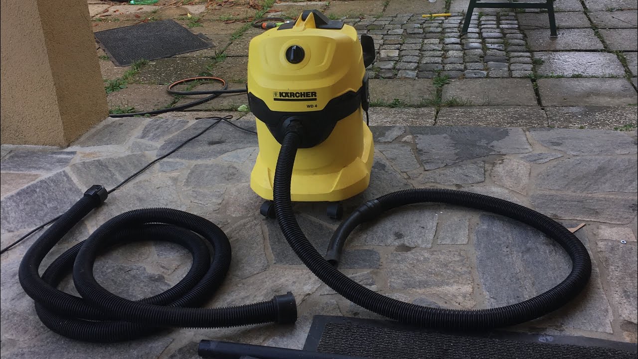 Karcher wd4 (old normal version) - YouTube