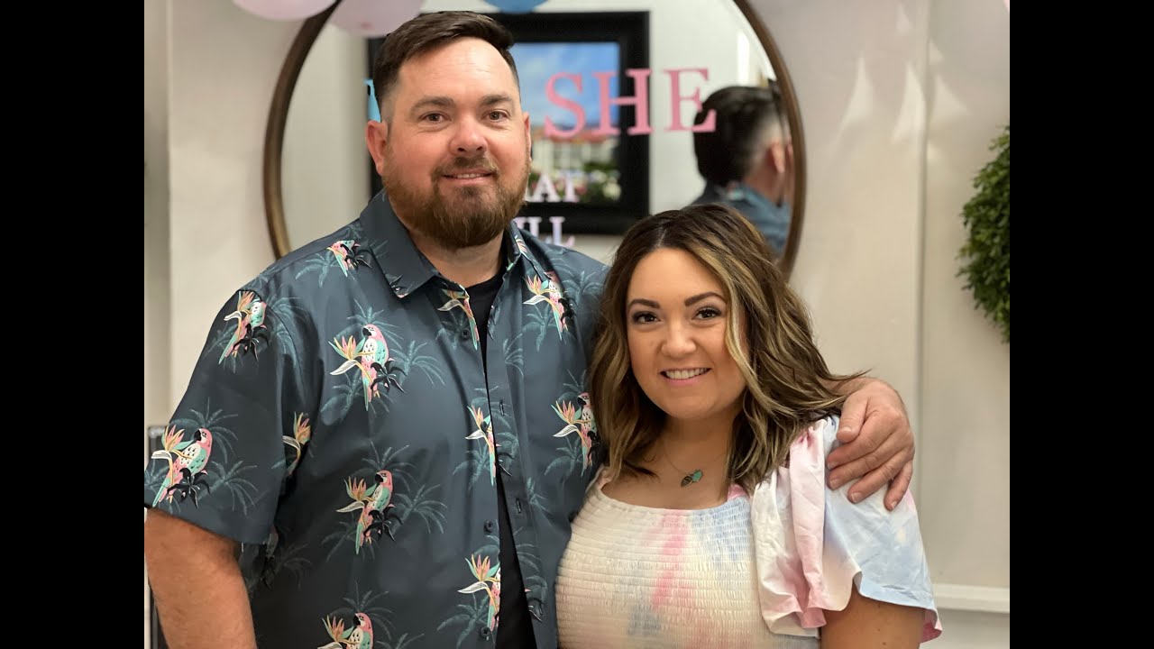 Mia and Brad's Gender Reveal - YouTube