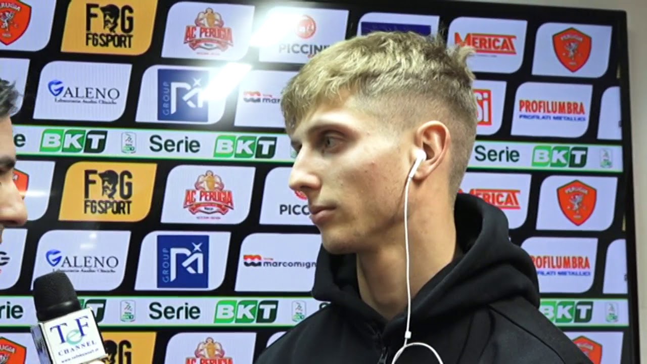 Intervista a Luca Vido post Perugia-Spezia - 15-12-2018 - YouTube