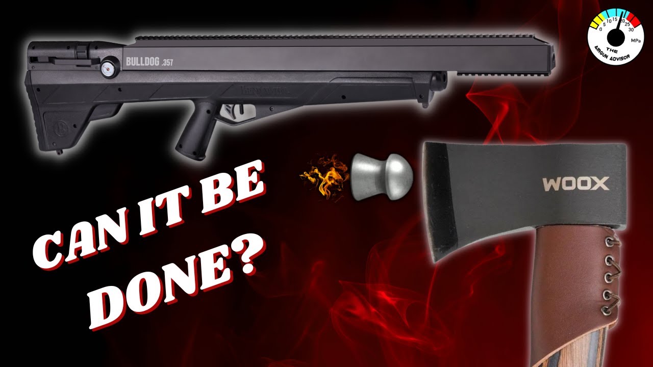 Benjamin Bulldog .357 Splitting Lead on WOOX AX1 | Airgun Advisor ...
