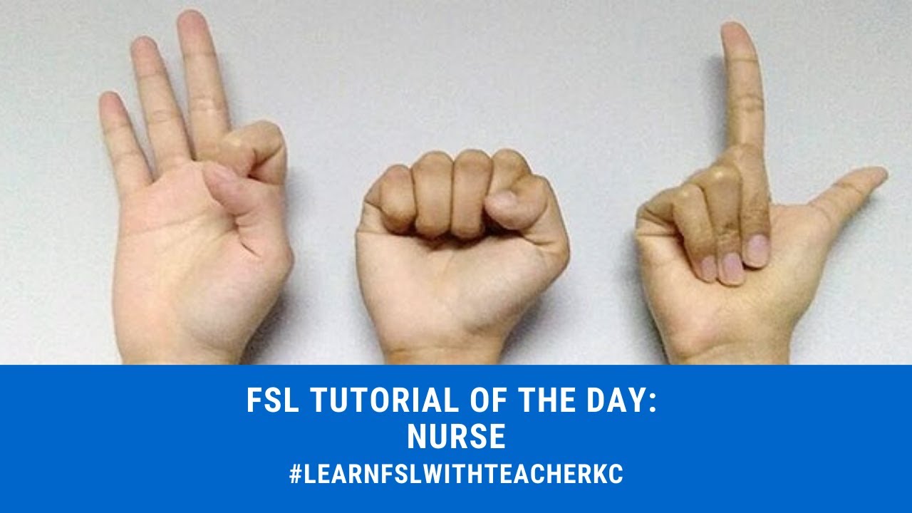 Learn Filipino Sign Language: Nurse Tutorial | Honoring Frontliners | # ...