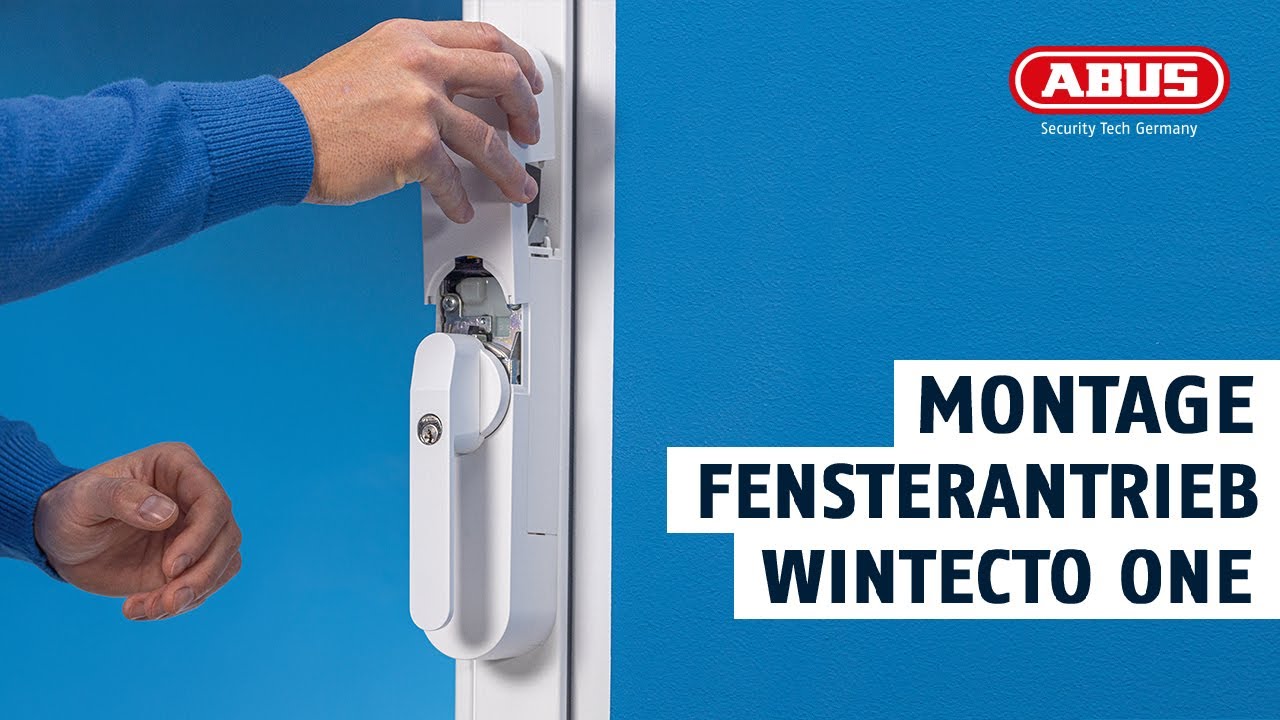 Montageanleitung für den Fensterantrieb ABUS WINTECTO One | Der smarte ...