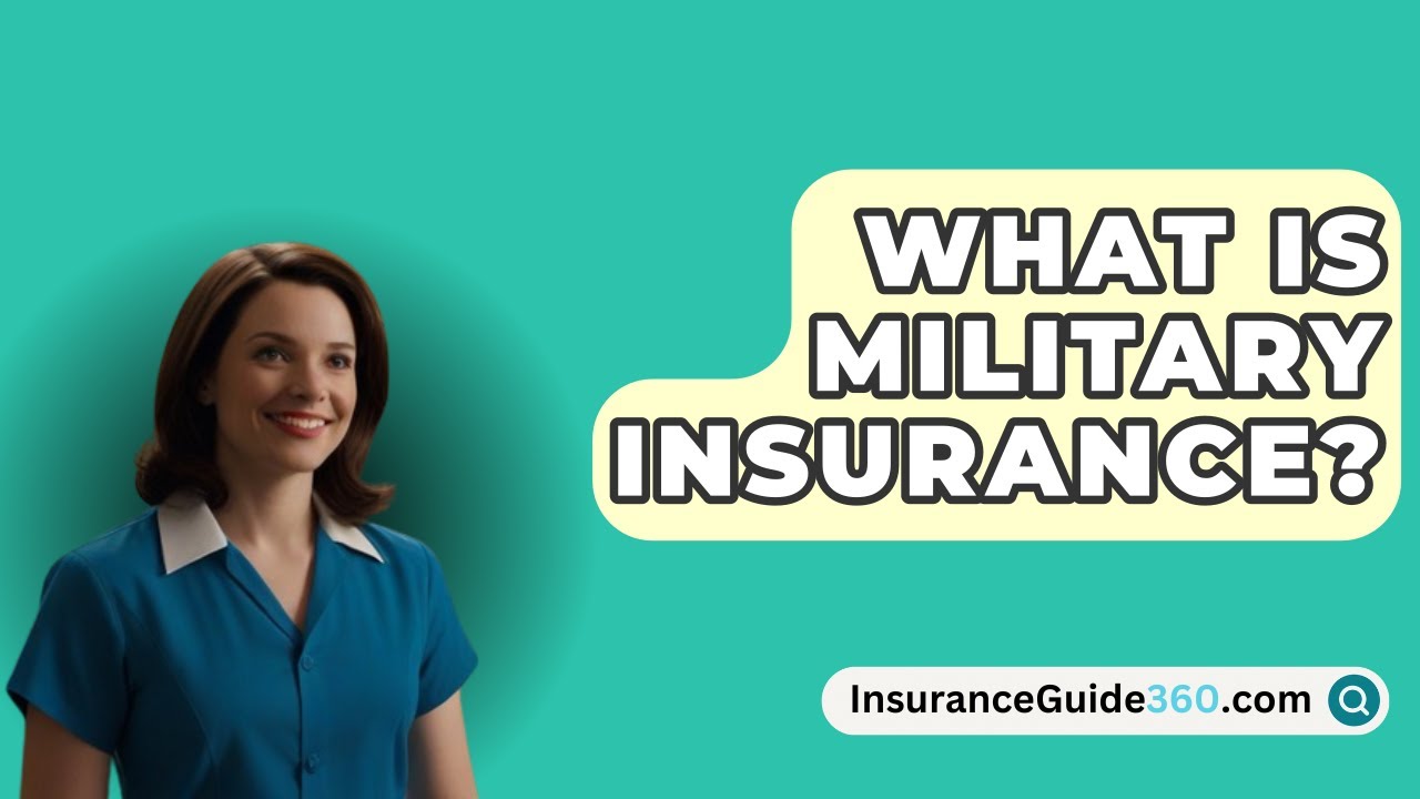 What Is Military Insurance? - InsuranceGuide360.com - YouTube