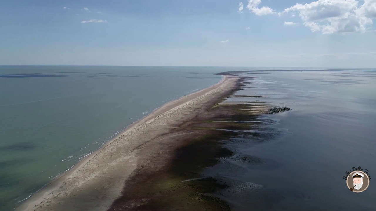 Insula Sacalin, Sfantu Gheorghe Delta Dunarii, vedere aeriana 2019 ...