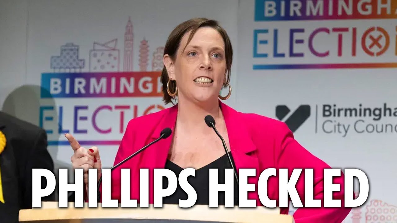 "Can you throw them out?" Furious Jess Phillips hits out at angry crowd ...