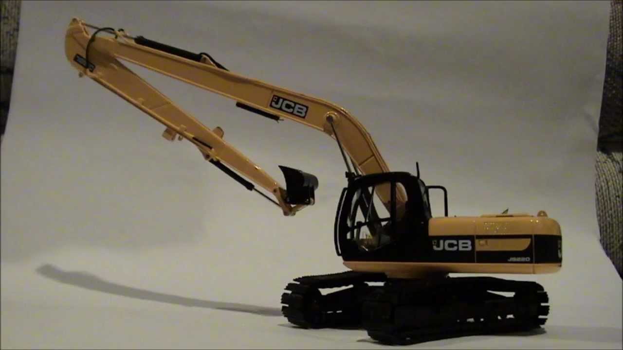 JCB JS220LR Functions / 360 - YouTube