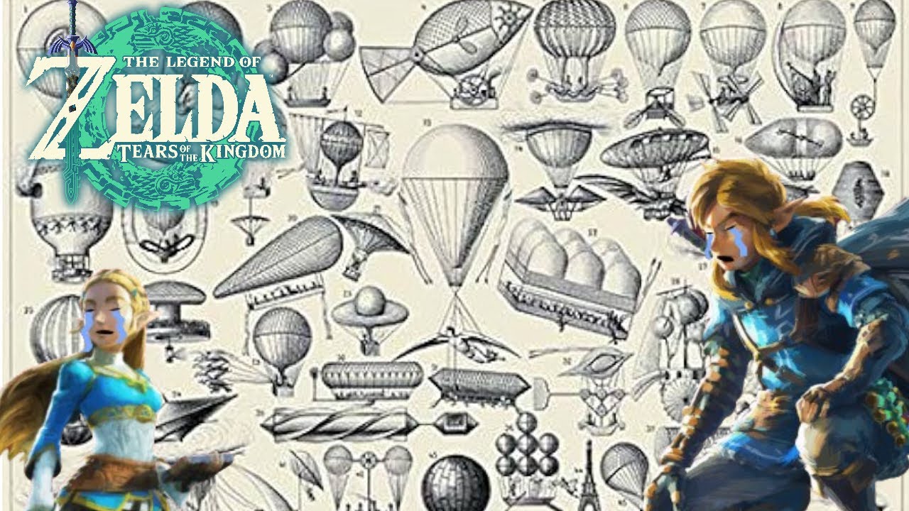 Tears of the kingdom: A flying machine. - YouTube