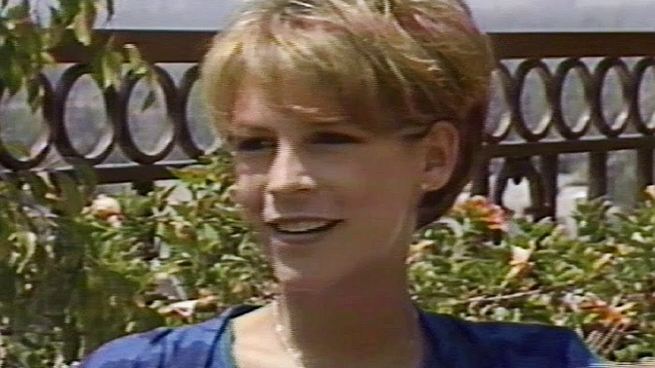 Jamie Lee Curtis 1985 interview with beach footage - YouTube