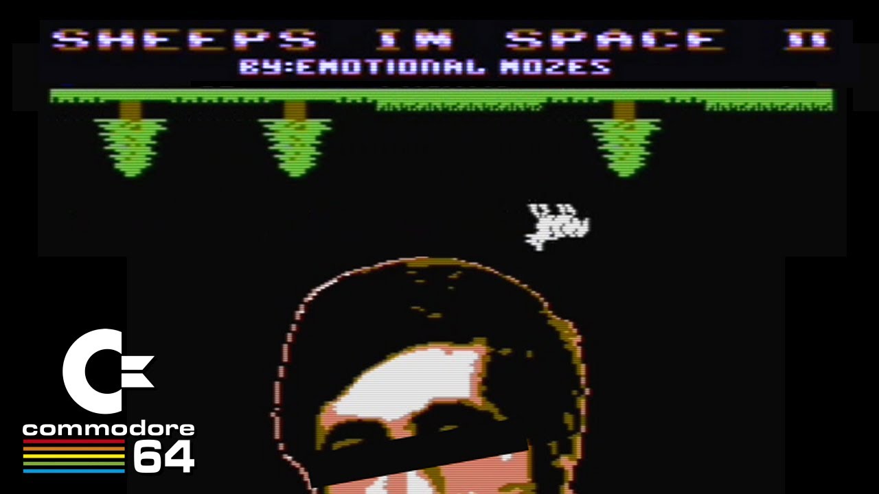 SHEEPS IN SPACE 2 [C64] Il Pesce d'Aprile Auto-Inflitto!! E Jeff Minter ...