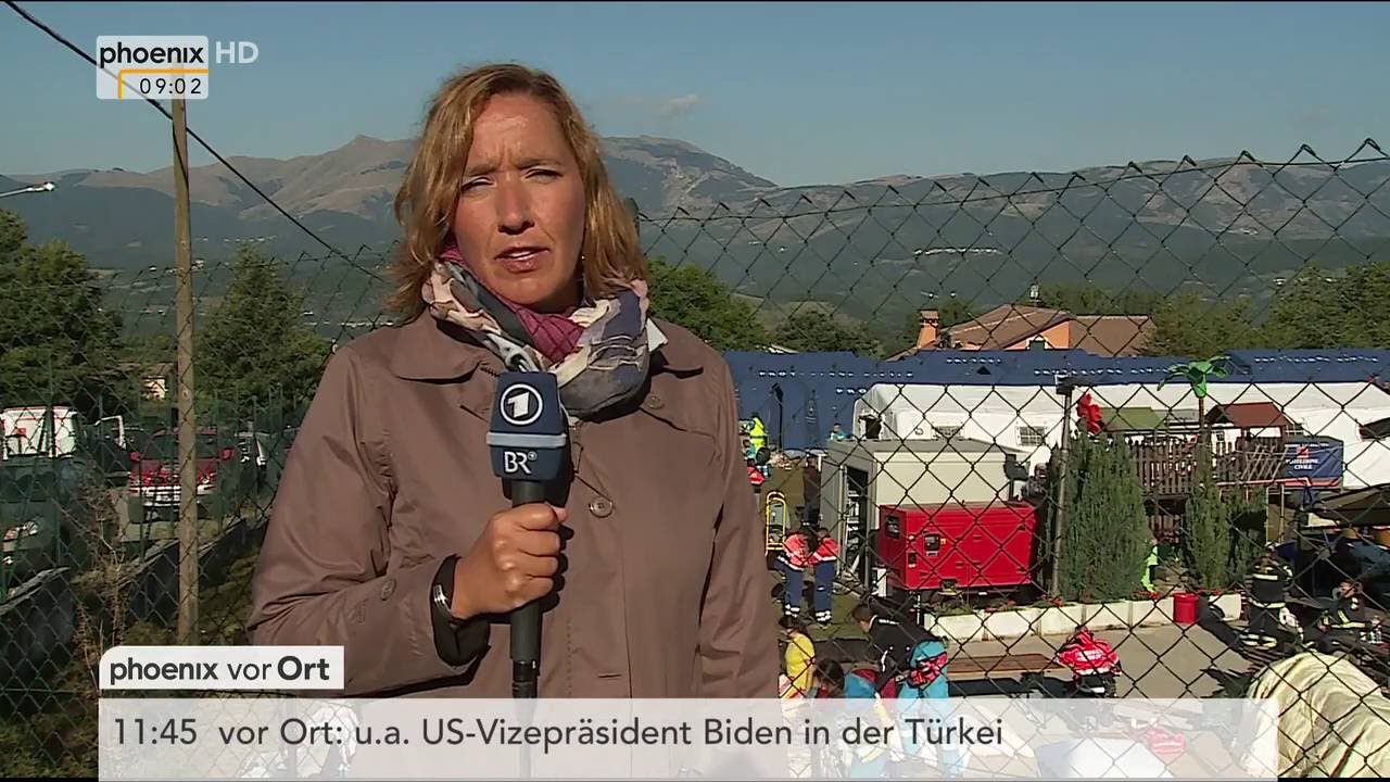 Beben in Amatrice: Ellen Trapp mit aktuellen Informationen aus Italien ...