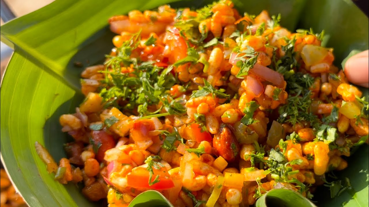 Bhel Puri ( Ice Cold Bhel with Fresh Fruits) - YouTube