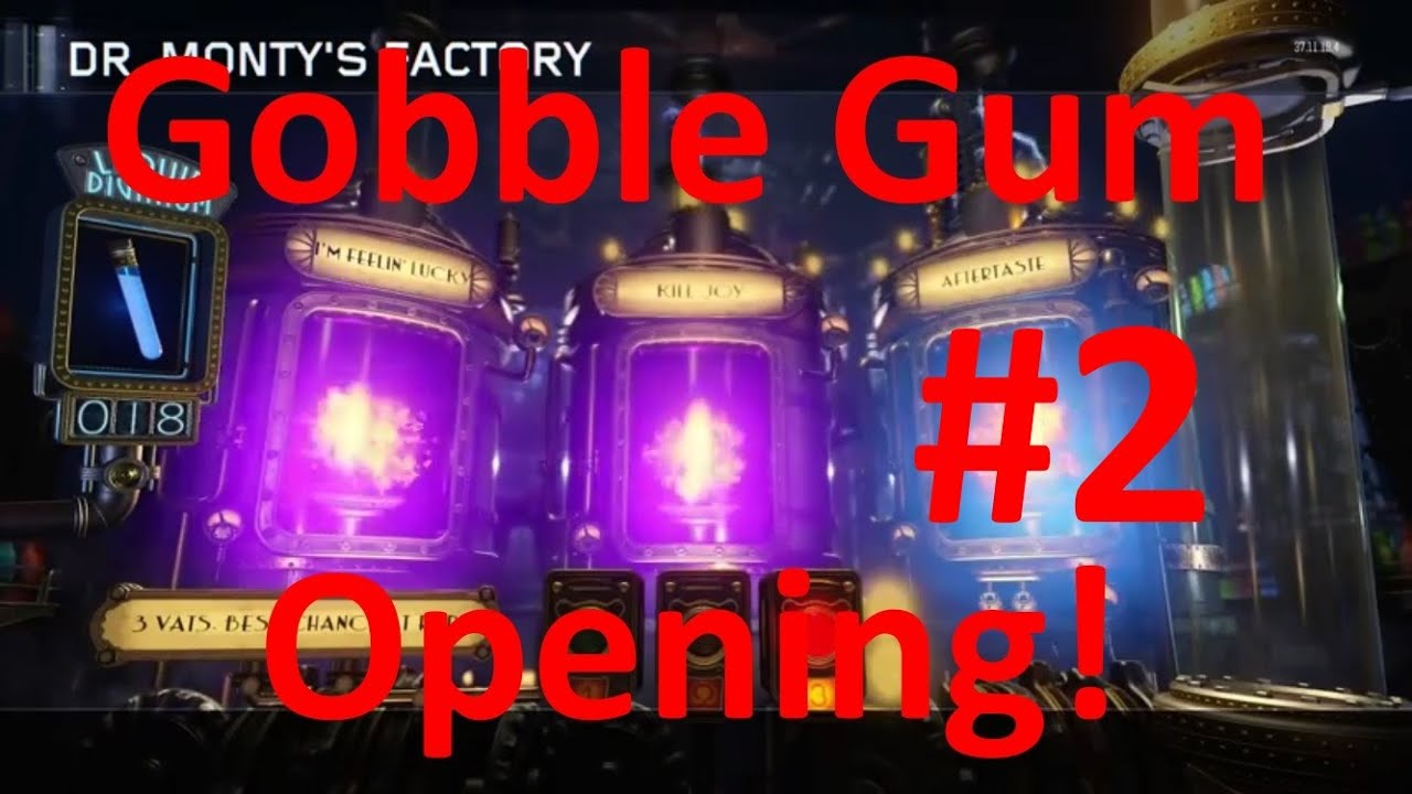 Gobble Gum Opening #2! Live Commentary! Call of Duty: Black ops 3 ...