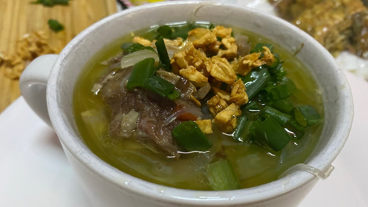 GANITO AKO MAGLUTO NG SABAW NG BAKA #beefrecipe #beefwithsotanghon ...