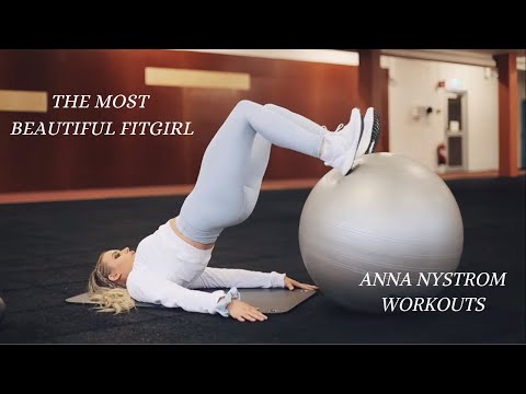 THE MOST BEAUTIFUL FITGIRL ANNA NYSTROM-FEMALE WORKOUT MOTIVATION/BODYBUILDING MOTIVATION