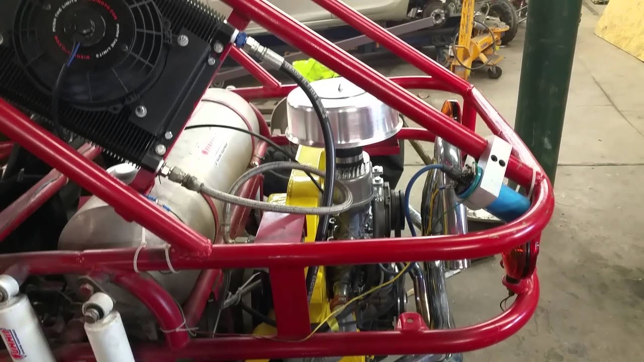 VW 1915 Woodsbuggy Sandrail Idle - Engle 110 - YouTube