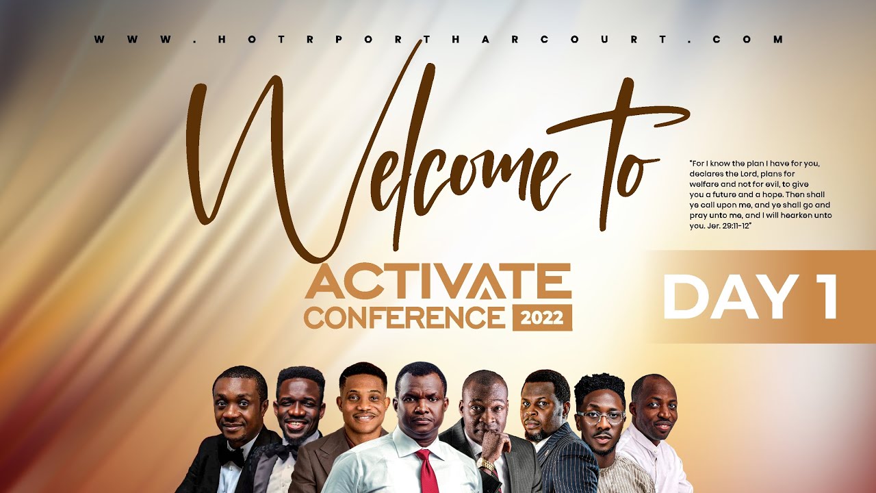 ACTIVATE CONFERENCE 2022 DAY 1 17/11/2022 - YouTube