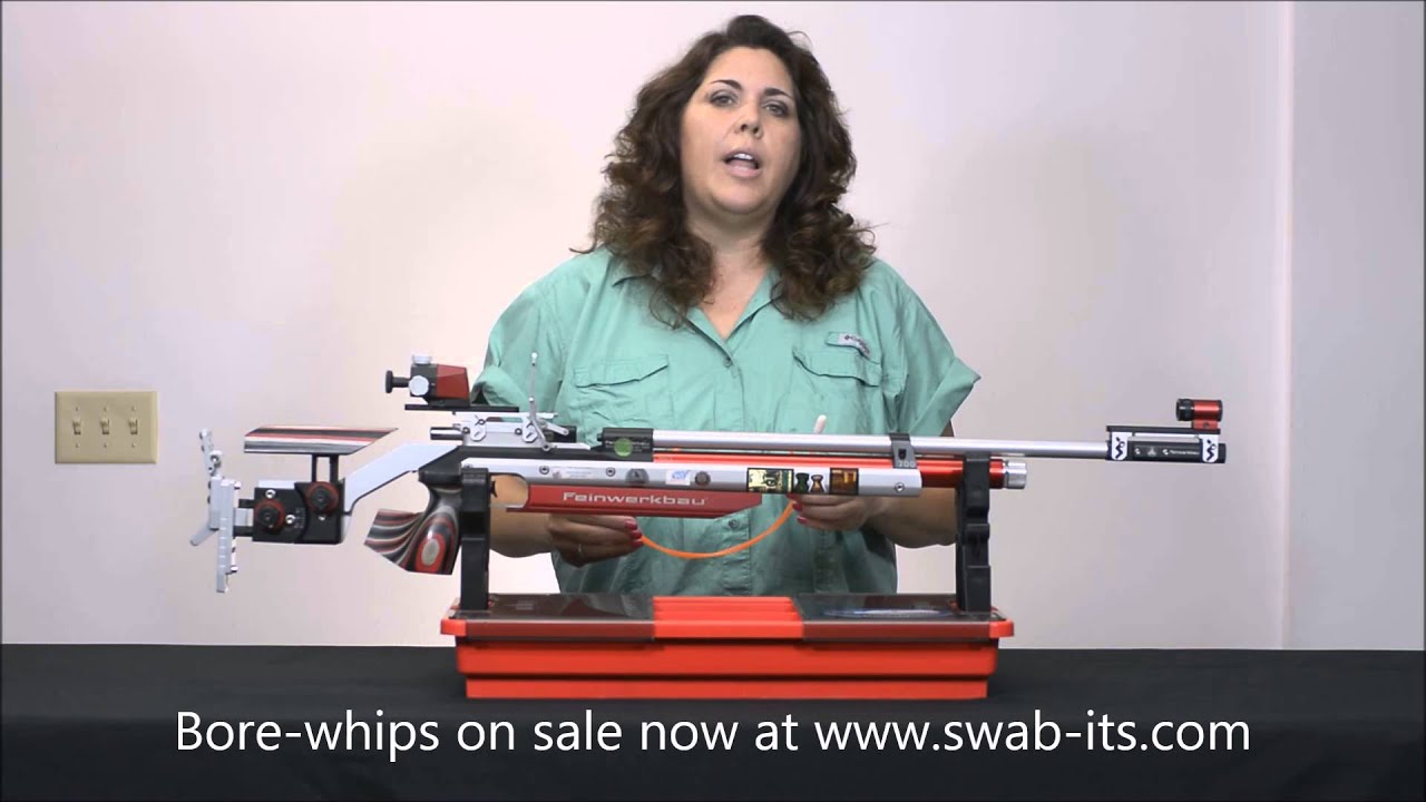 Swab-its® new Bore-whips™ Air Rifle Cleaning Swabs - YouTube