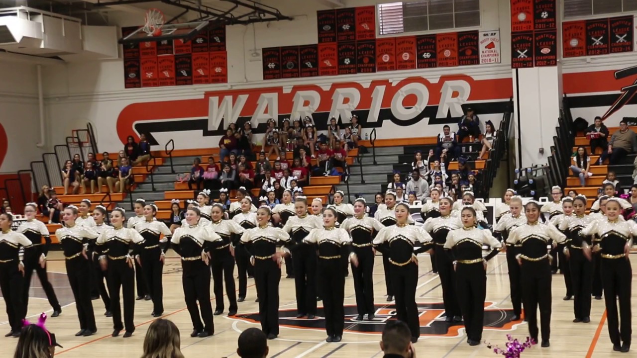 grace yokley middle school drill team 2016 - 2017 - YouTube