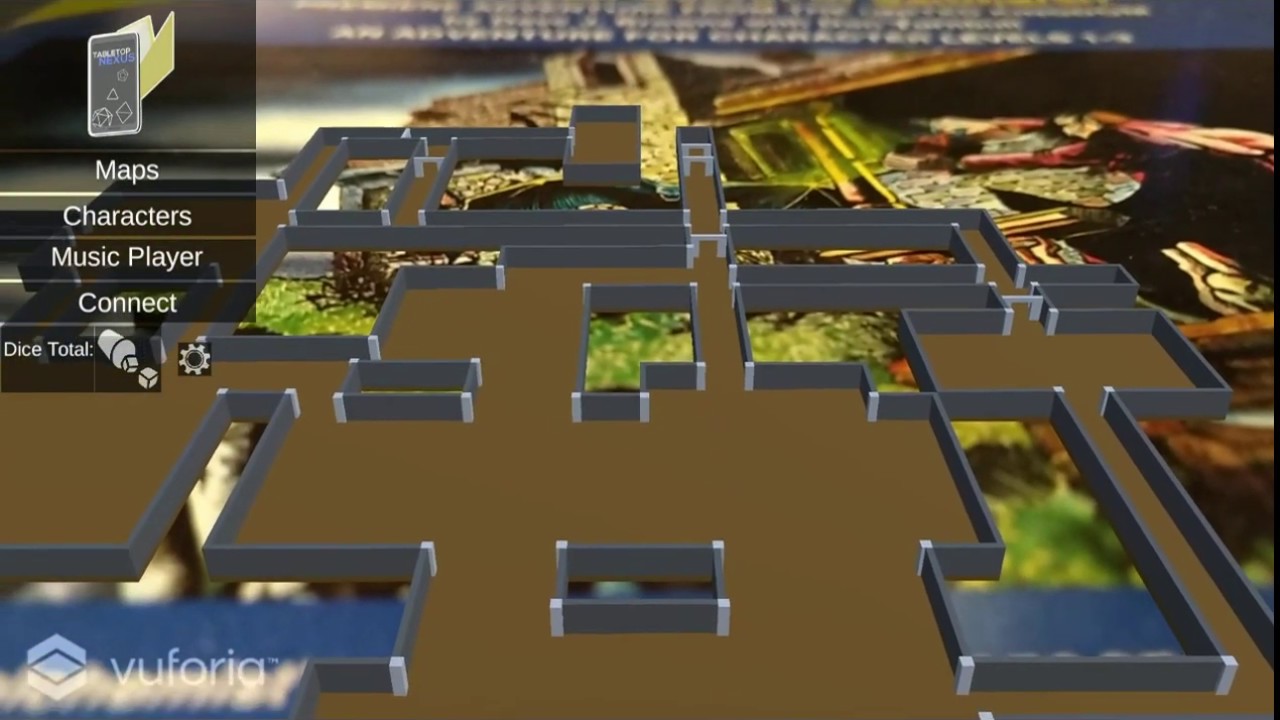 Tabletop RPG Maps and Characters in Augmented Reality - YouTube