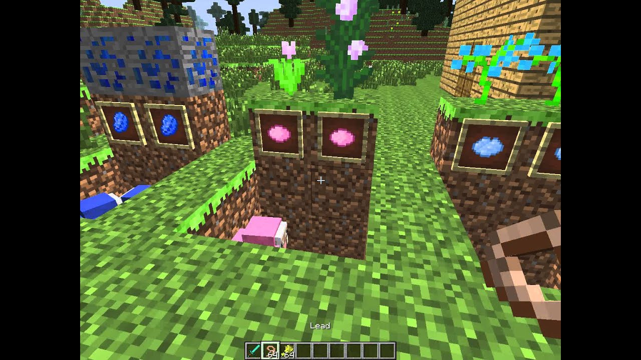 Minecraft-How to change the color of the sheep - YouTube