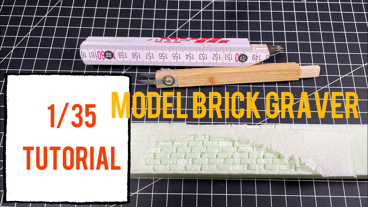 1/35 Model Brick Graver selber herstellen /Self Made Model Brick Graver ...
