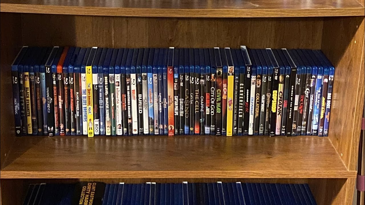 My entire Blu-ray collection: 3rd Shelf - YouTube