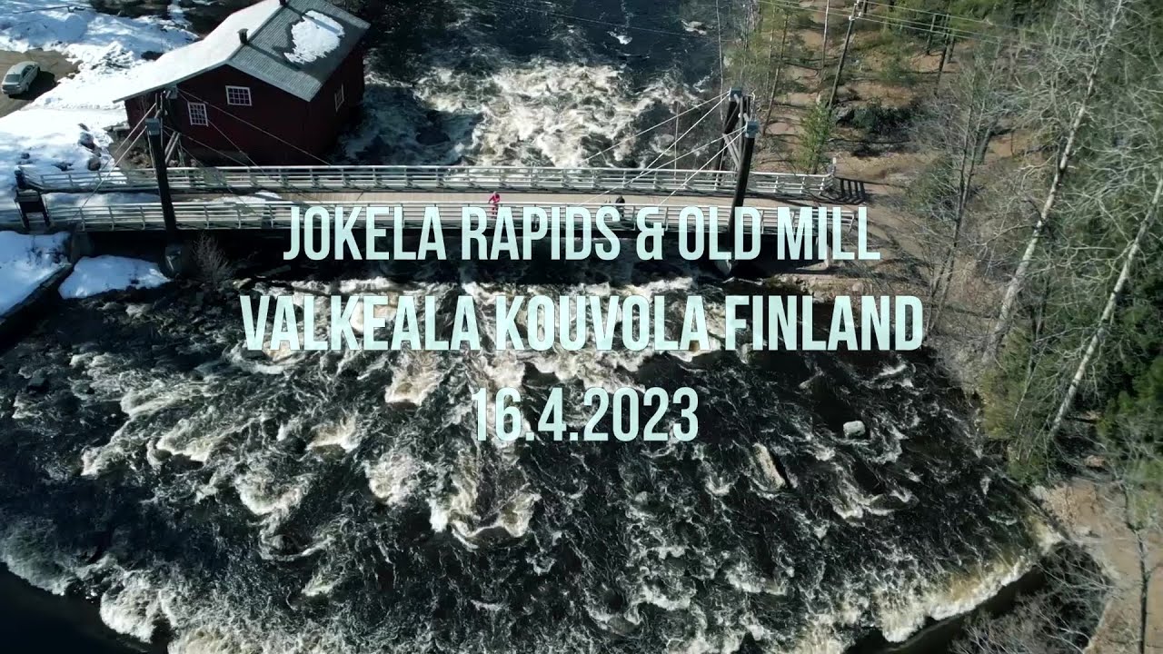 Jokelan Myllynkoski | Jokela rapids & old mill | Ilmakuvat Kouvola ...