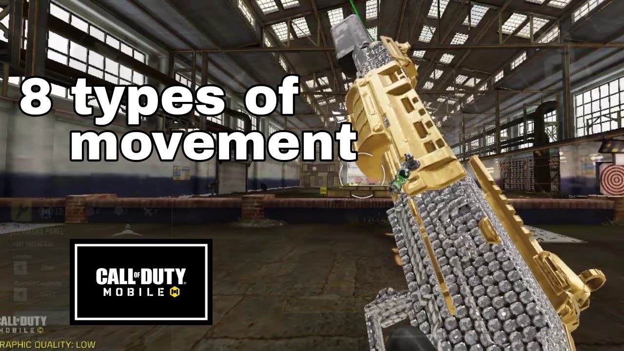 8 types of movement (codm) - YouTube