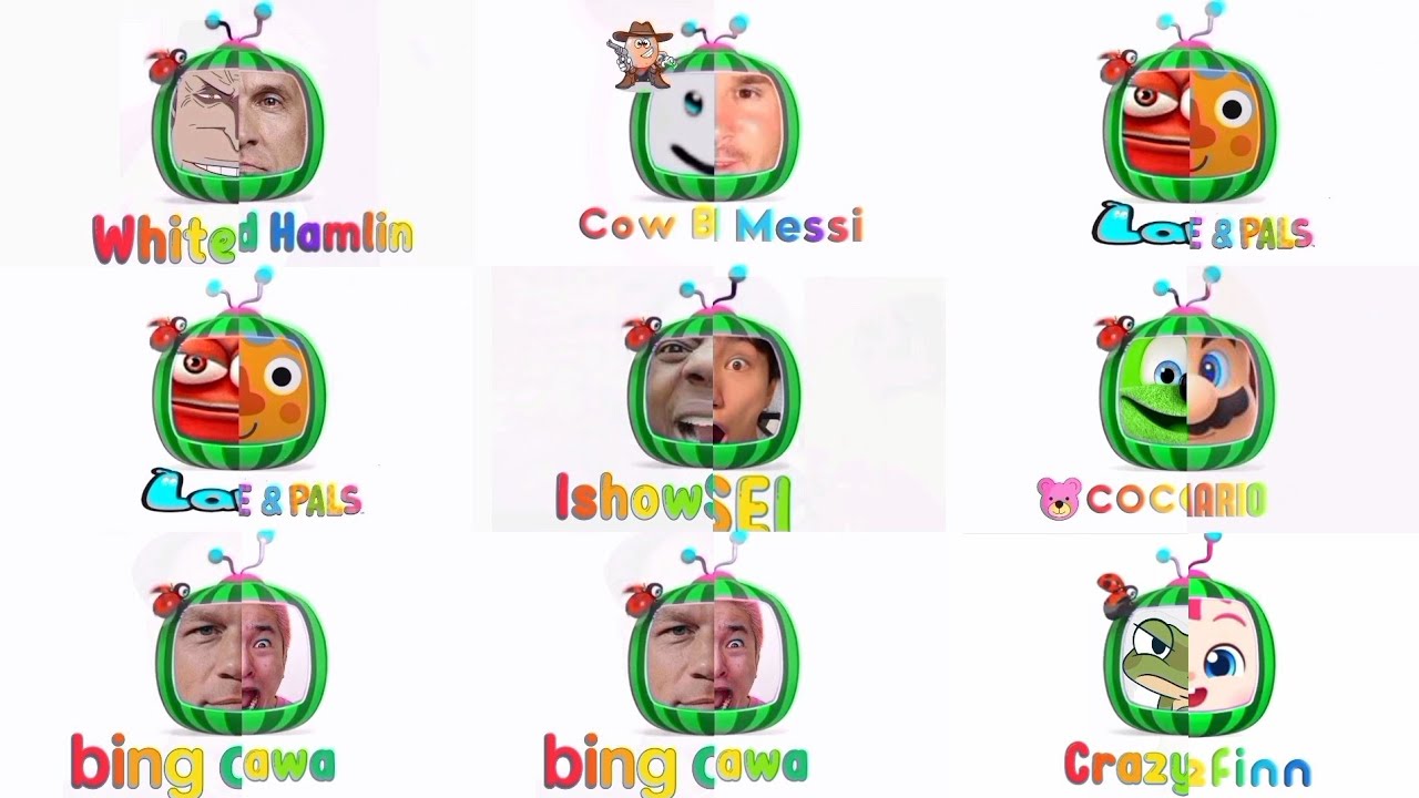 All Combine Pewdiepie Cocomelon Intro Meme (Preview 2 V9 Effects) In G ...