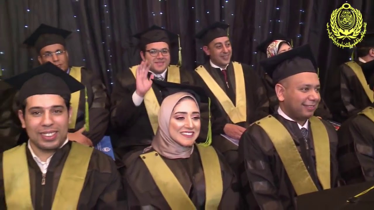AAST حفل تخرج كلية الإدارة العليا MBA Graduation Ceremonies Apr 2018 ...