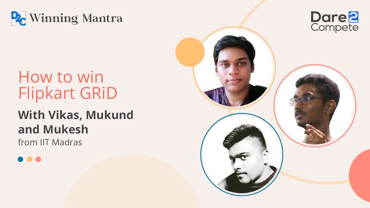 How to win Flipkart GRiD - Software Development Track | With Vikas ...