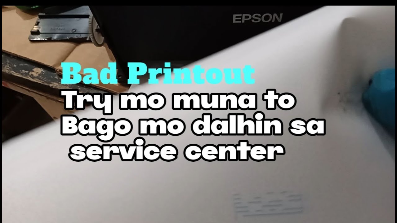 Here's How to Fix Bad Printout Problem at your Home - YouTube