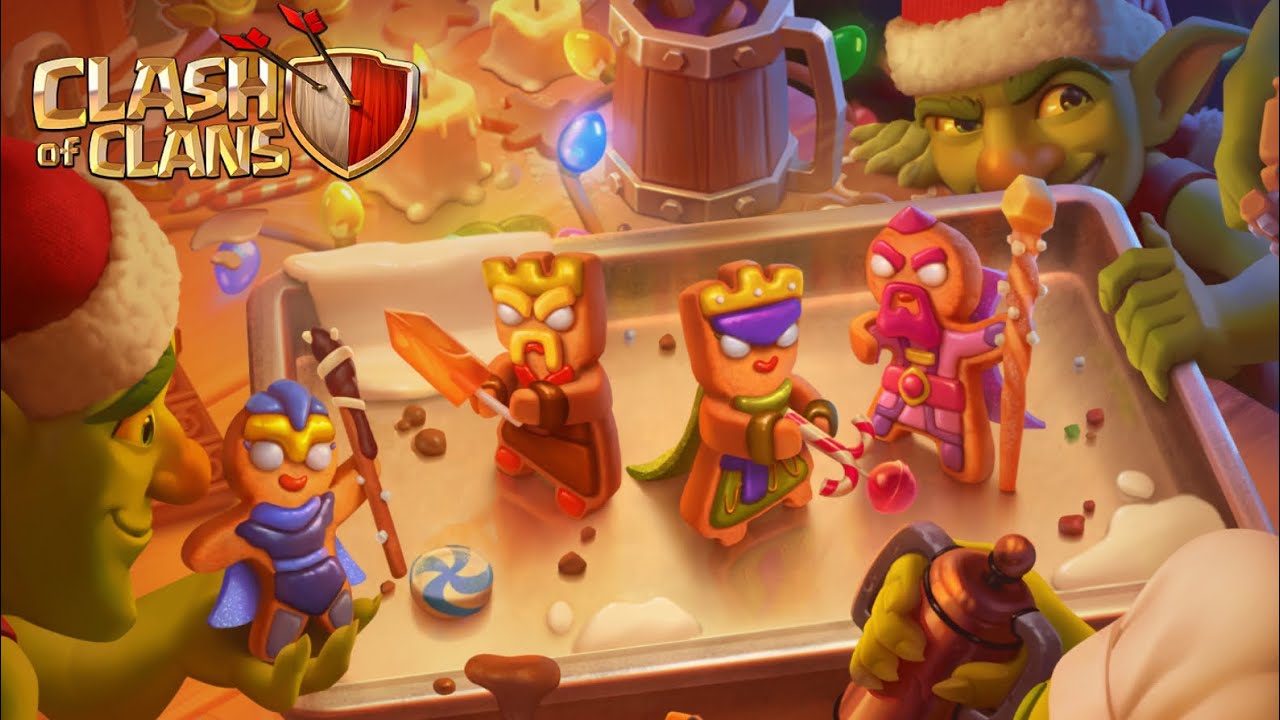 How to Complete 100 % “(Gingerbread Challenge)” Clash of Clans 📱🕹️ ...