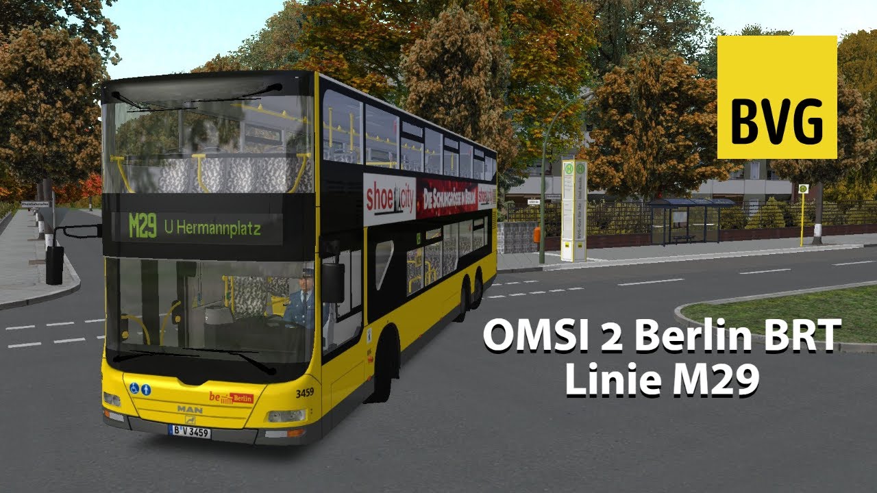 OMSI 2: Berlin BRT | Linie M29 Grunewald Roseneck - U Wittenbergplatz ...