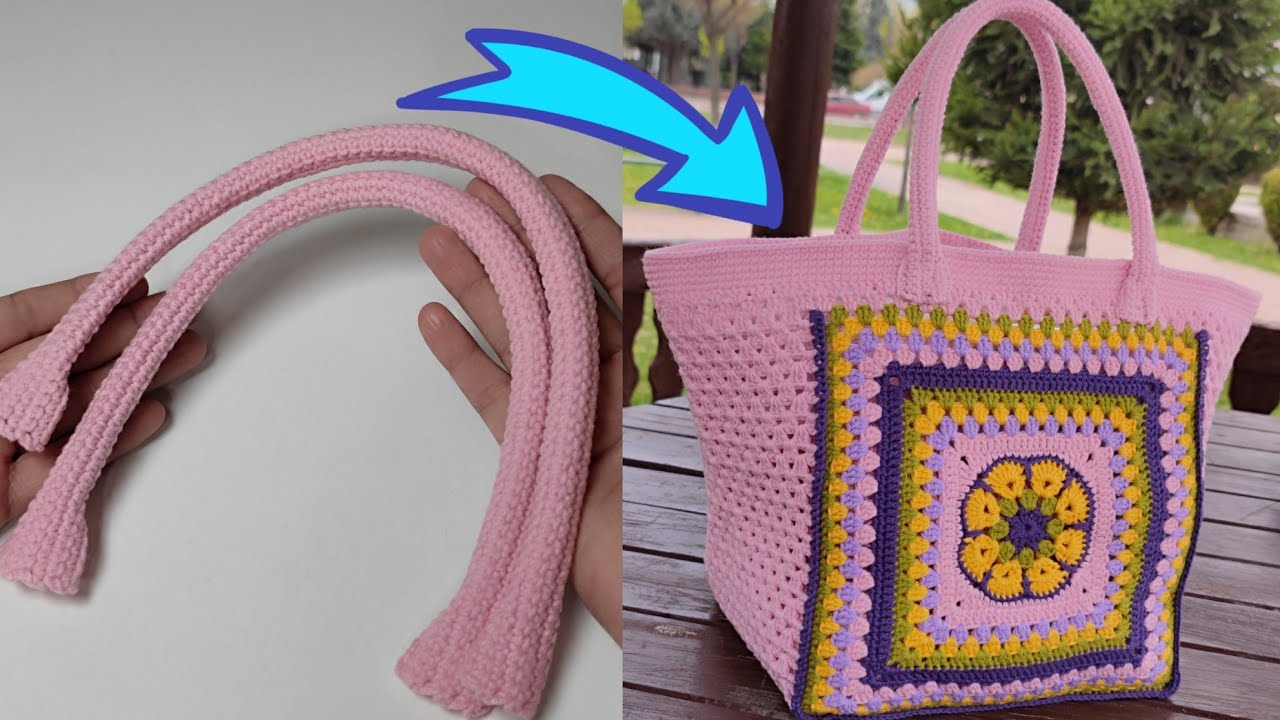 Simple to Stunning: How to Crochet a Bag Handle by Exploring Different ...