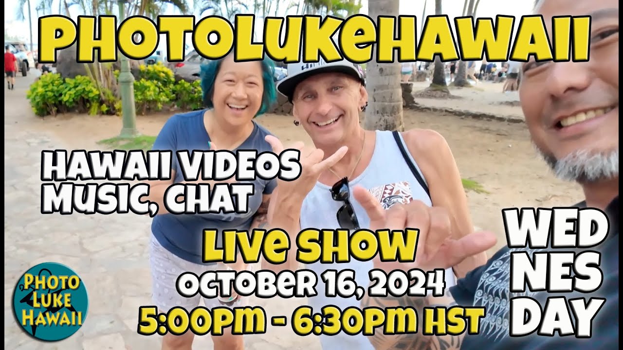 PhotoLukeHawaii October 16, 2024 5pm HST Things to do in Honolulu ...