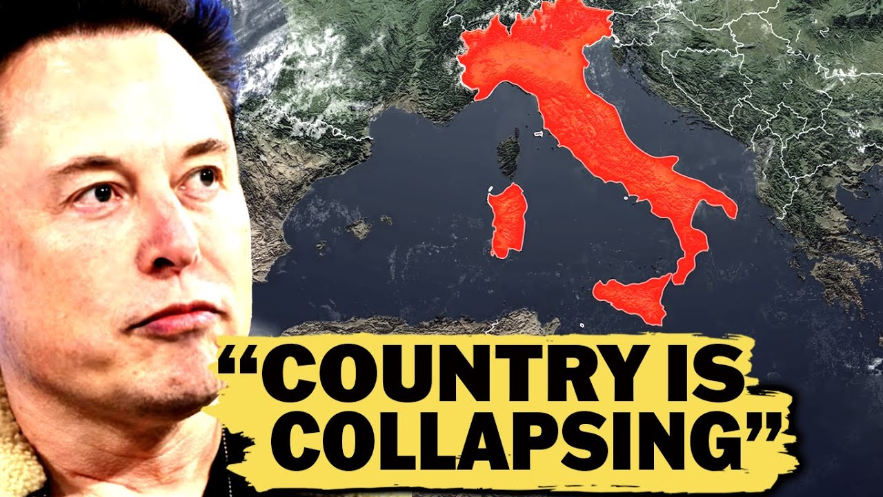 Elon Musk Reveals Italy's Economy is Collapsing - YouTube