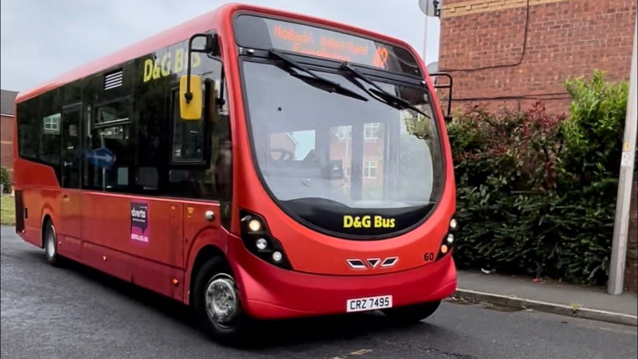 D&G Bus CRZ7495 (60) Wright Streetlite WF at Rolls Avenue with the 42 ...