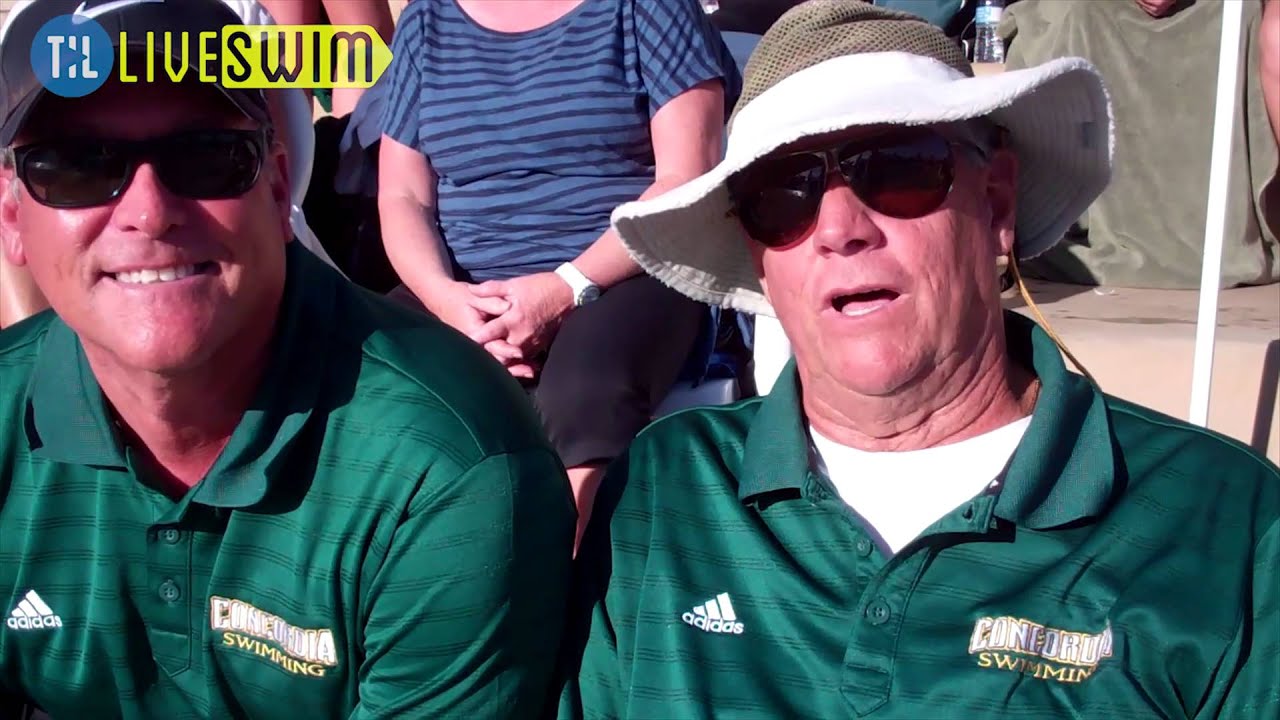 Jeff Boss And Jim Montrella Concordia Swim 2013 Pacific Collegiate Swim ...